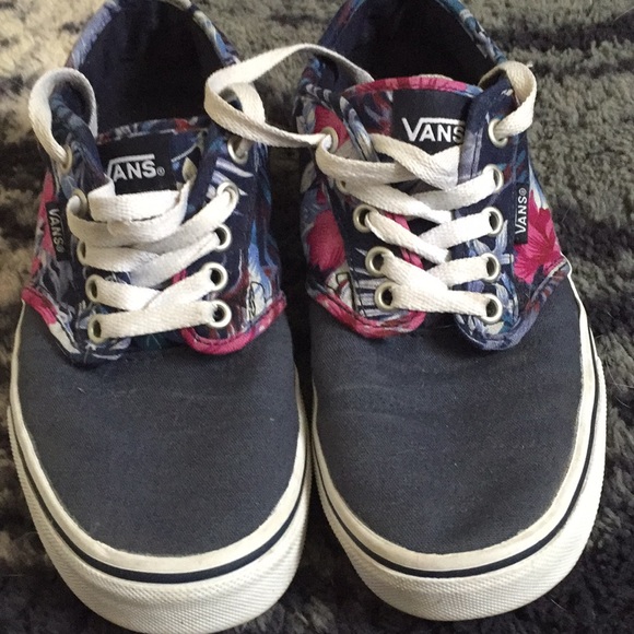Vans | Shoes | Tropical Floral Vans | Poshmark